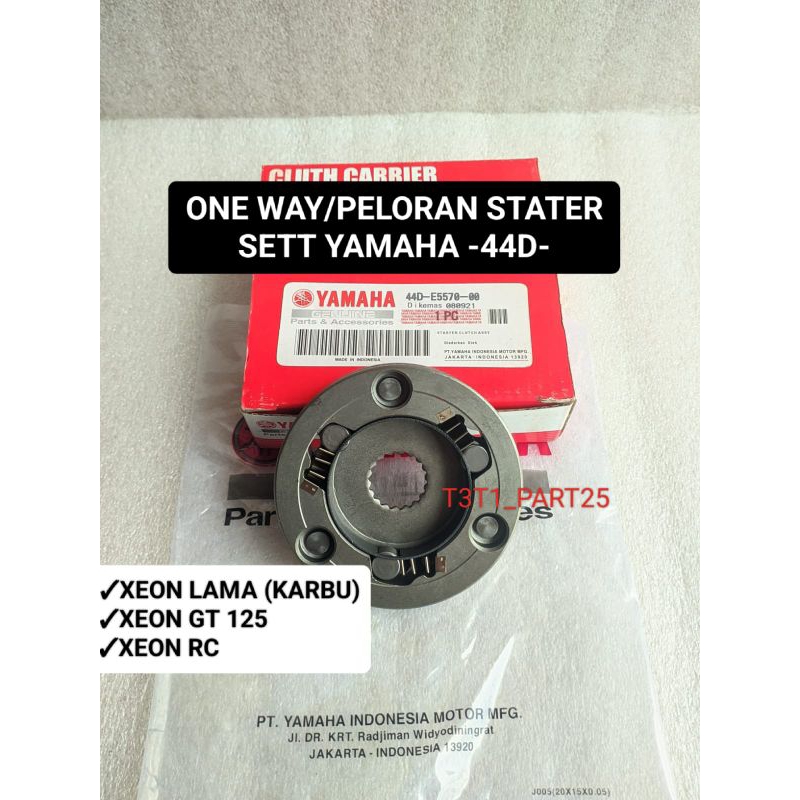 Jual one way Assy/pelor stater (44D) Xeon lama/Xeon GT 125/Xeon Rc ...