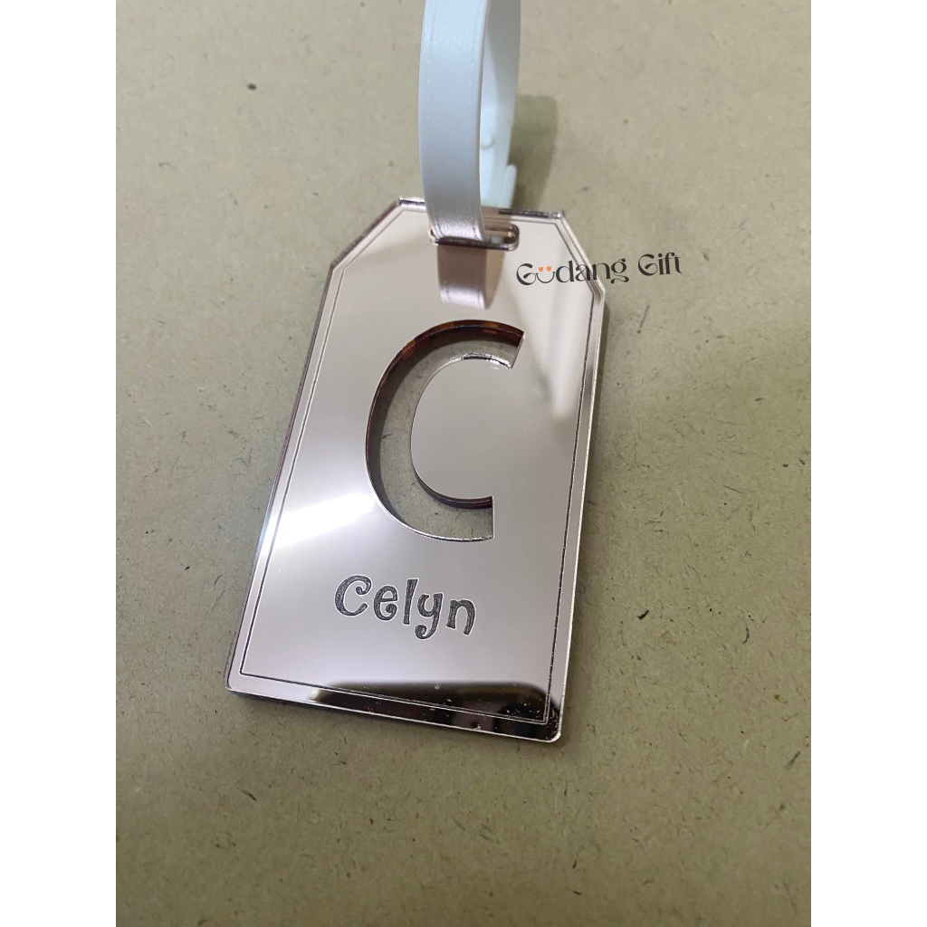 Jual Luggage Tag Gantungan Koper Tas Label Name Tag Luggage Bag Tag ...