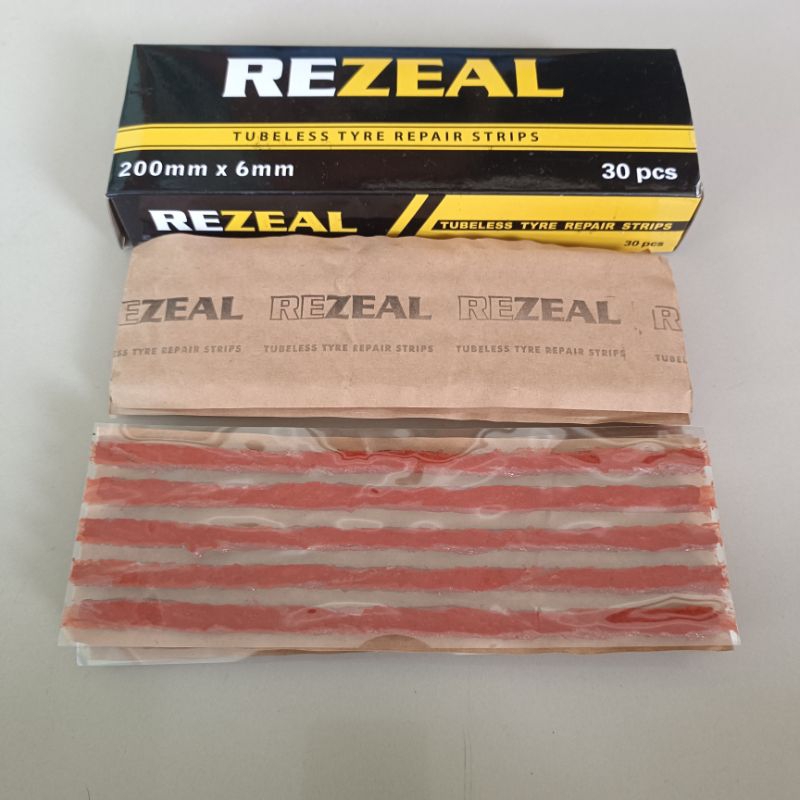 Jual KARET CACING TAMBAL BAN TUBELESS REZEAL | Shopee Indonesia