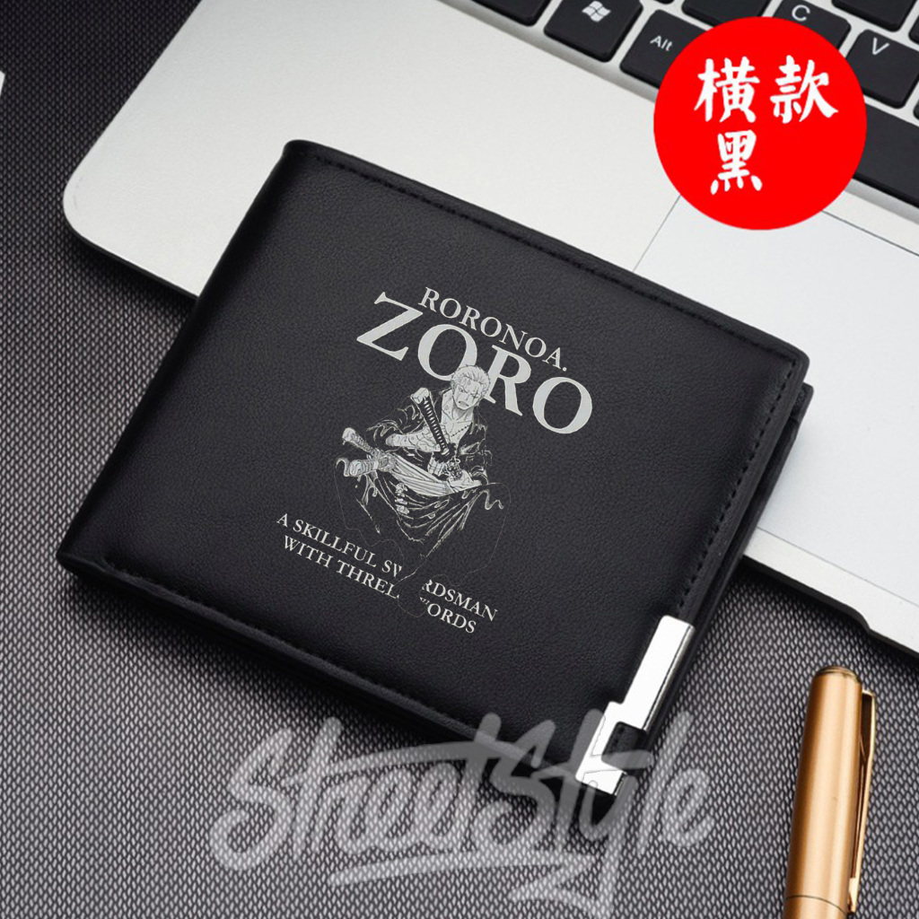 Jual Dompet Lipat RORONOA ZORO Dompet Kulit Letter Wallet ZORO ONEPIECE ...