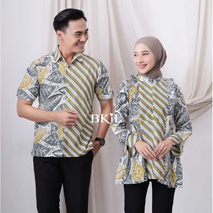 Jual KANTHIL Batik Wanita Modern Atasan Tradisional Baju Batik | Shopee ...