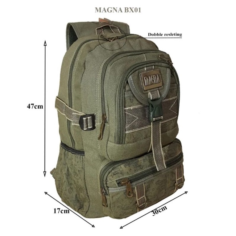 Jual Tas Ransel kanvas BX02 Backpack urban Stile Kanvas Import | Shopee ...
