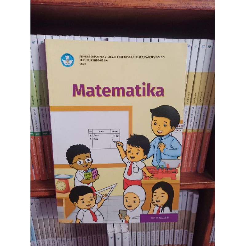Jual BUKU MATEMATIKA KELAS 3 SD NON LISENSI KEMENTERIAN KURIKULUM MERDEKA | Shopee Indonesia