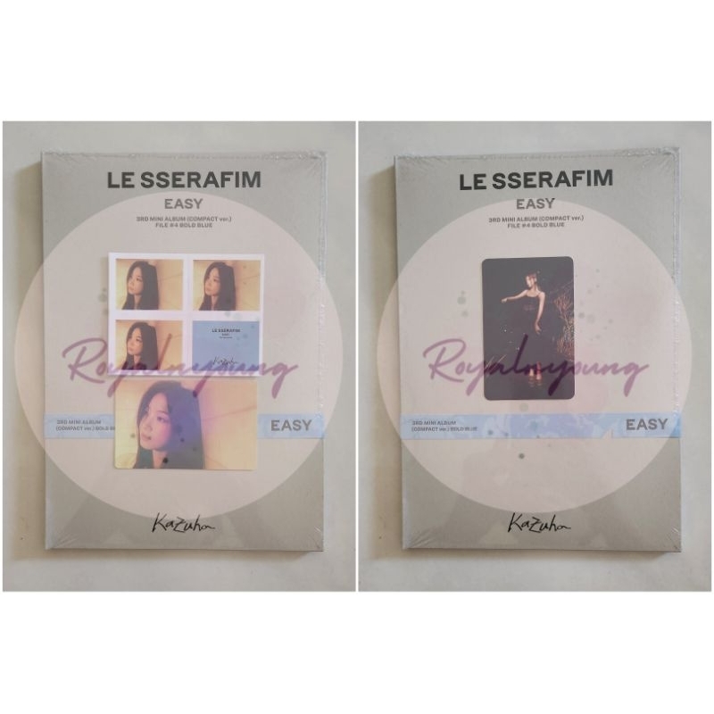 Jual Album LSF LE SSERAFIM - EASY (COMPACT Ver.) × Weverse / Makestar ...