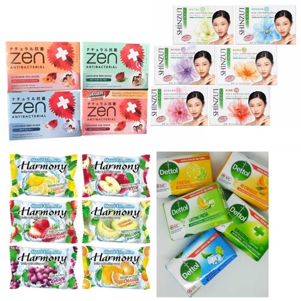 Jual Sabun Zen Batang / Sabun Zen Batang Isi 4 Murah / Sabun Zen Batang ...