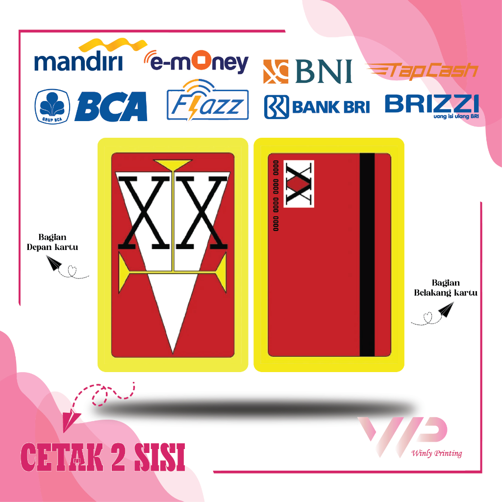 Jual KARTU EMONEY DESIGN GAME HUNTER X HUNTER MANDIRI FLAZZ BCA GEN 2 ...