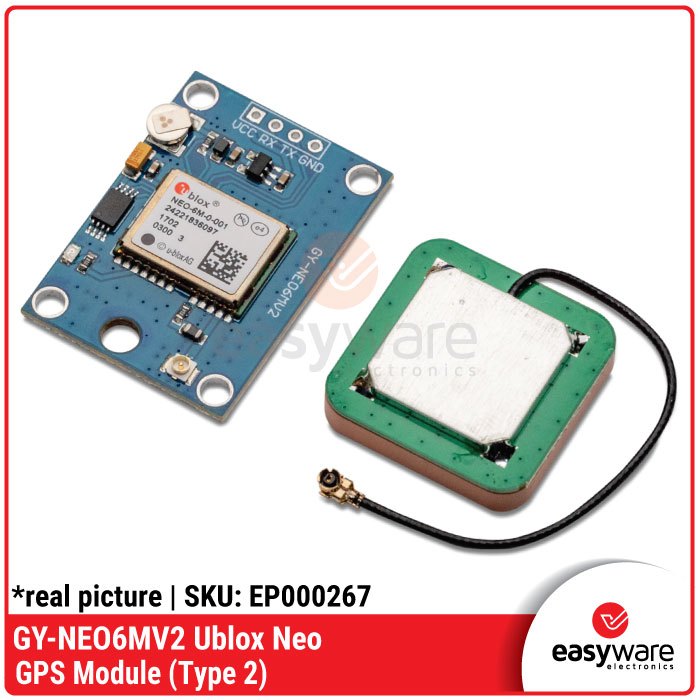 Jual GPS MODULE UBLOX NEO 6M V2 GPS UBLOX NEO GY-GPS6MV2 | Shopee Indonesia
