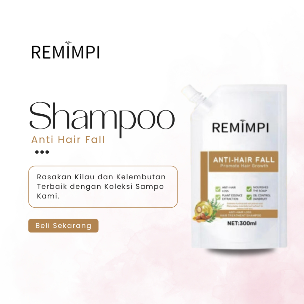 Jual Remimpi Official - Shampoo Remimpi Anti Hair Fall Shampo Penumbuh ...