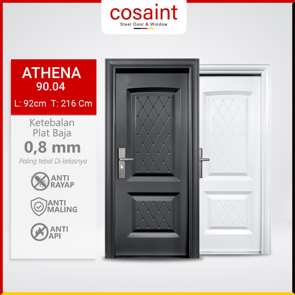 Jual Pintu Baja Cosaint/Athena 90.04 Series/Pintu Baja/Pintu Anti Api ...