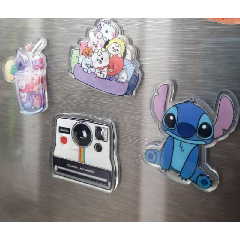 Jual Custom Akrilik Magnet Kulkas Acrylic Custom/tempelan kulkas Gambar ...