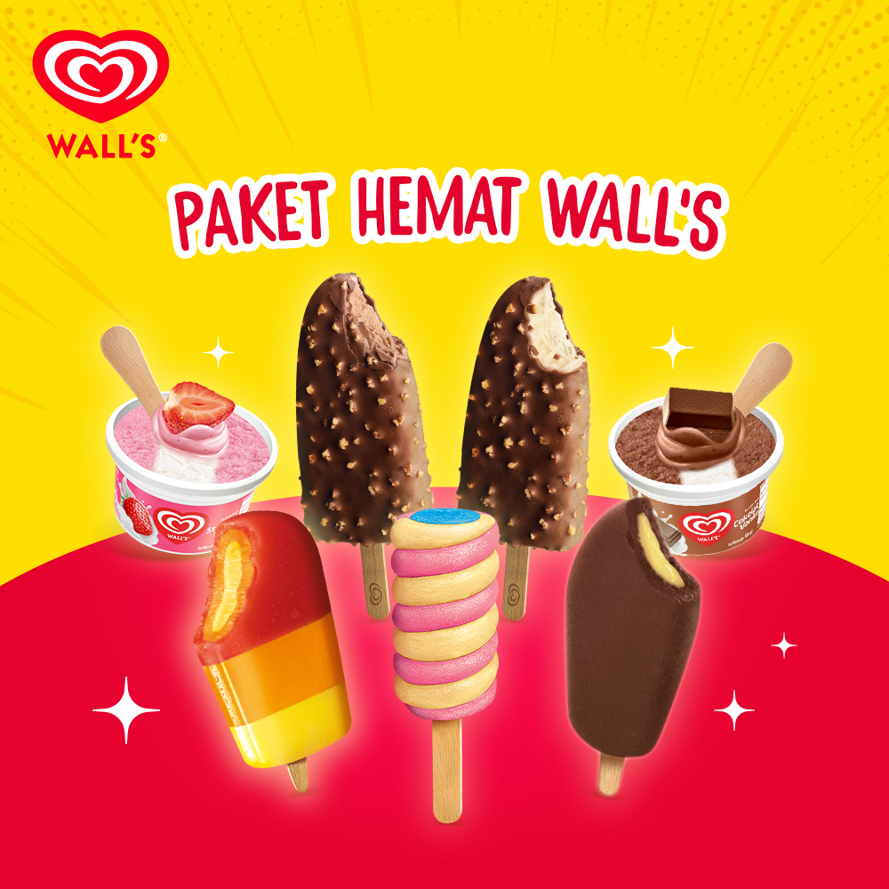 Jual Paket Hemat Wall's - Es Krim/Ice Cream Wall's | Shopee Indonesia