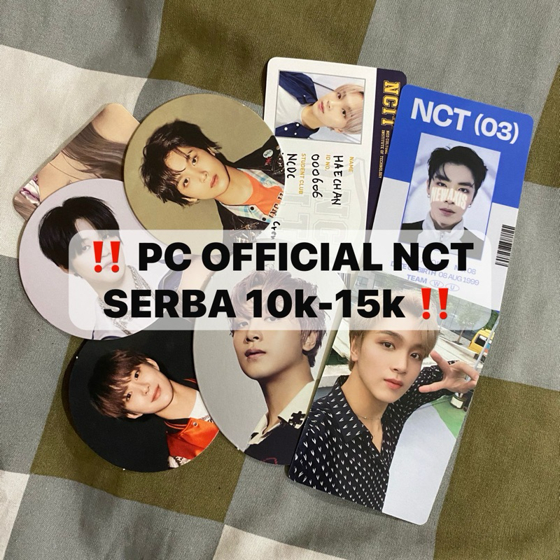 Jual CUCI GUDANG CLEARANCE SELL PC NCT OFFICIAL SERBA 10K-15K ...