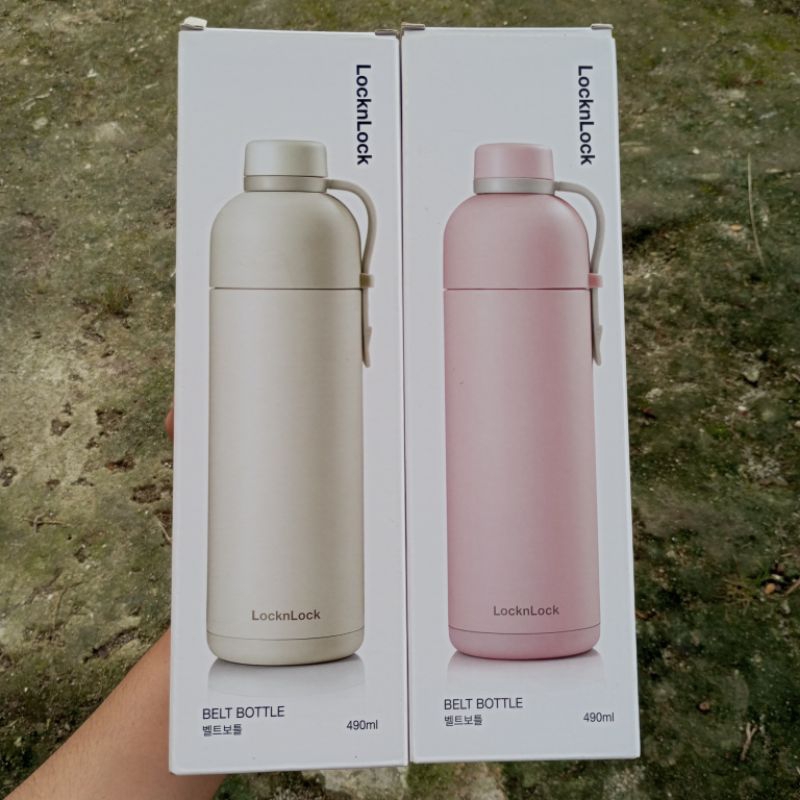 Jual LocknLock Belt Bottle 490ml 490 ml | Shopee Indonesia