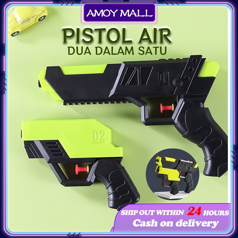 Jual Tembakan Mainan Anak 2In1 Combination Double Water Gun Mainan ...