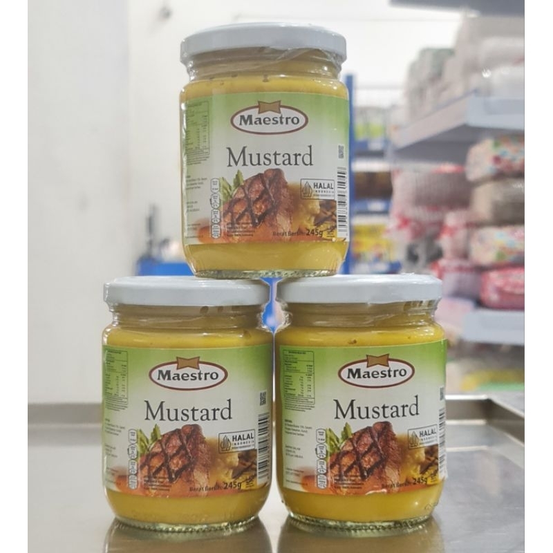 Jual Maestro Mustard 245gr/Mustard q245gr | Shopee Indonesia