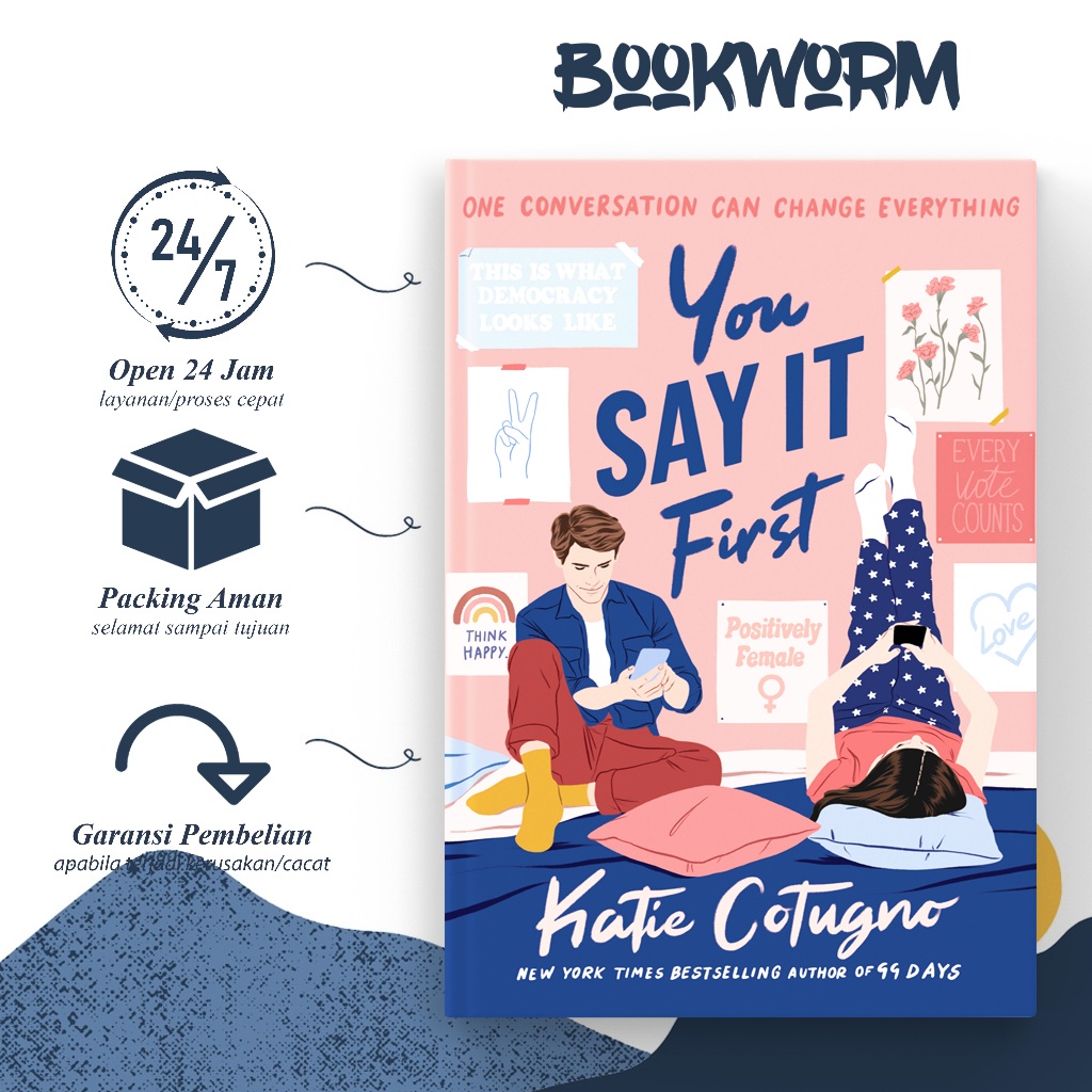 Jual You Say It First by Katie Cotugno (English) | Shopee Indonesia