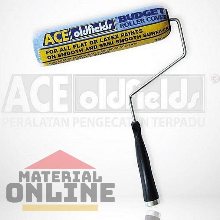 Jual Harga Bersahabat KUAS ROL ROLL CAT ACE Oldfields Budget Besar 9 In ...