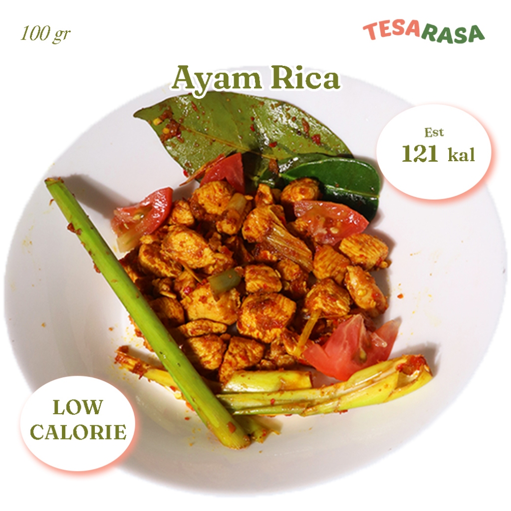 Jual Frozen Food Ayam Rica Tesarasa - Satu Porsi Lauk Frozen Sehat ...