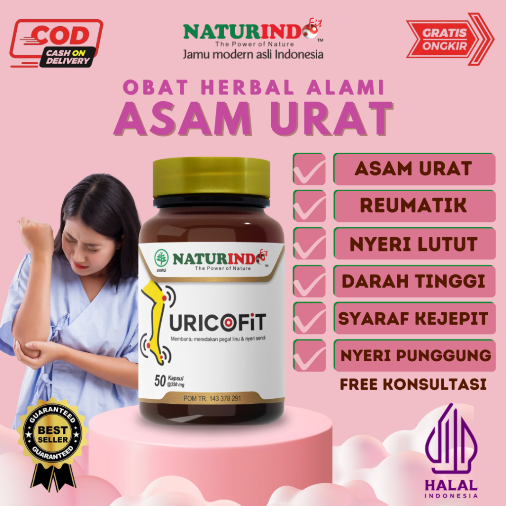 Jual Obat Asam Urat Dan Nyeri Sendi Bengkak Kaki Tangan Rematik Flu ...