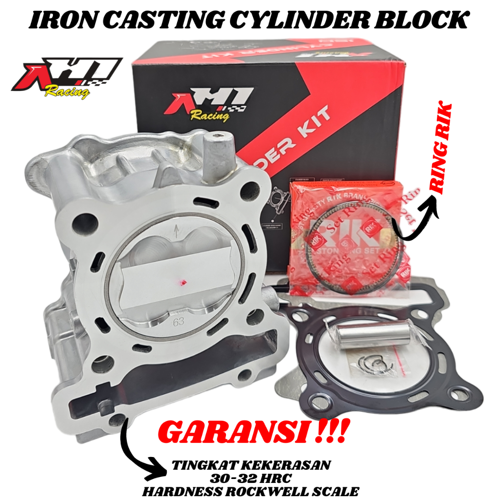 Jual BORING BLOCK BLOK SEHER BORE UP NMAX AEROX WR 155 R15 V3 V4 VVA VIXION R 155 MT15 XSR LEXI ...