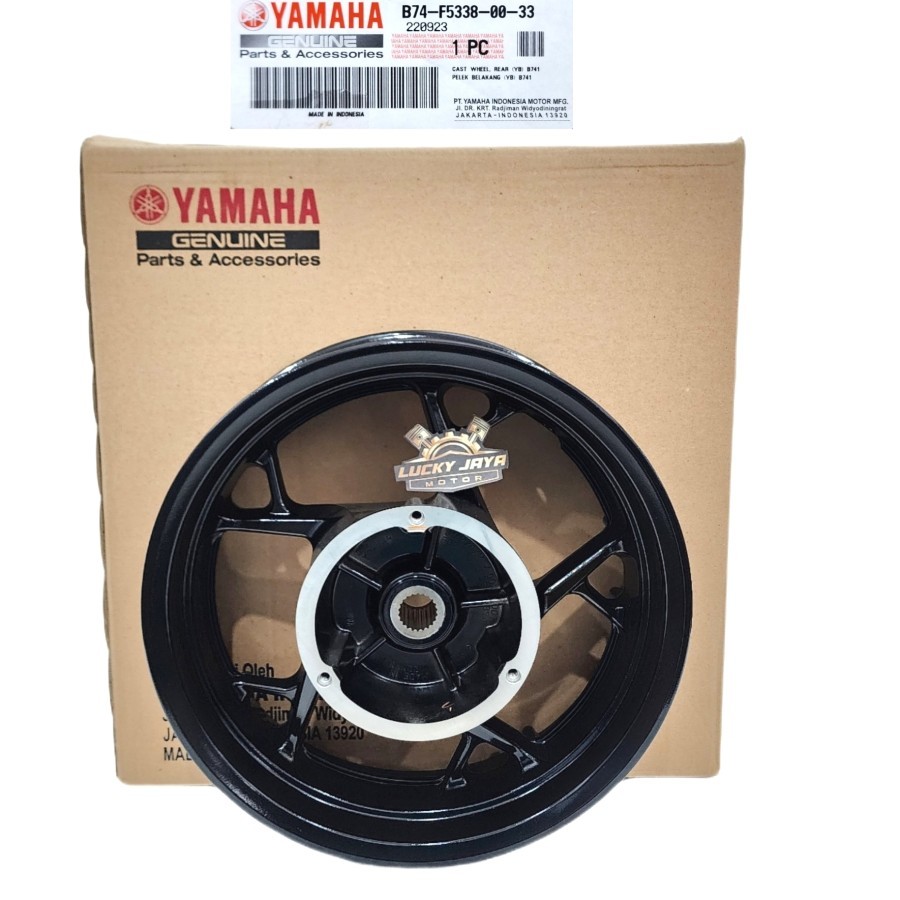 Jual Pelek Velg Vleg Racing Belakang Xmax 250 Xmax250 Old Lama Hitam ...