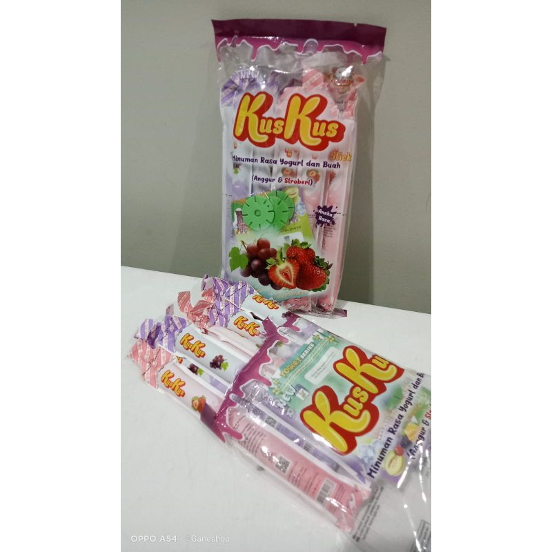 Jual Kus kus stick yogurt kemasan 1 pack (10 pcs x 50ml)/minuman dingin ...