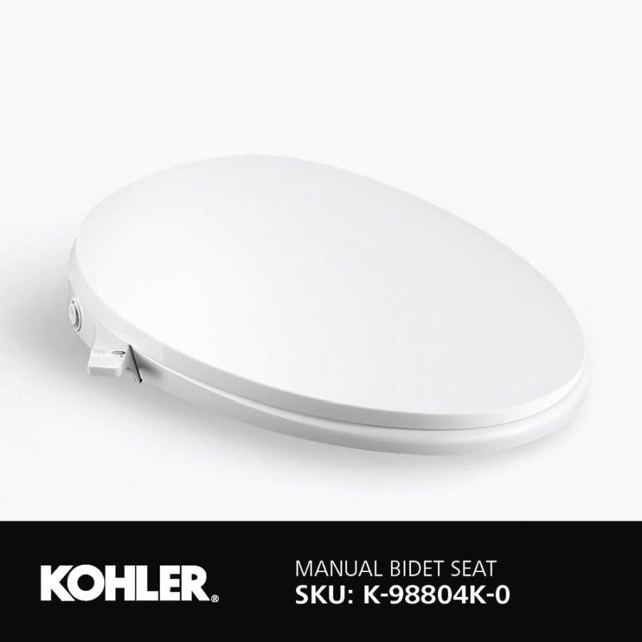 Jual KOHLER K-98804K-0 - TUTUP CLOSET DUDUK - C3 030 MANUAL BIDET SEAT ...