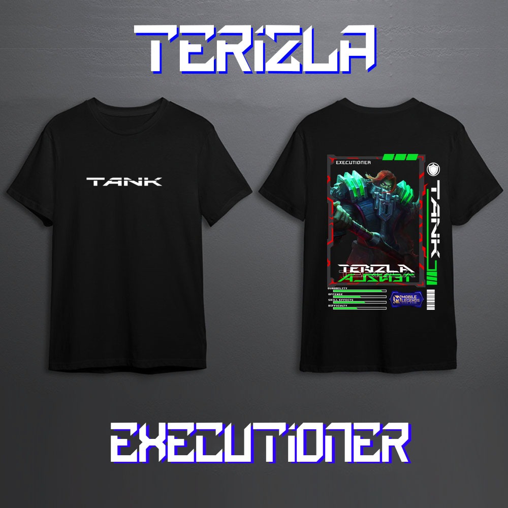 Jual KAOS HERO MOBILE LEGEND TERIZLA TANK SKIN KEREN//KAOS ML//KAOS ... Jual KAOS HERO MOBILE LEGEND TERIZLA TANK SKIN KEREN//KAOS ML//KAOS ...