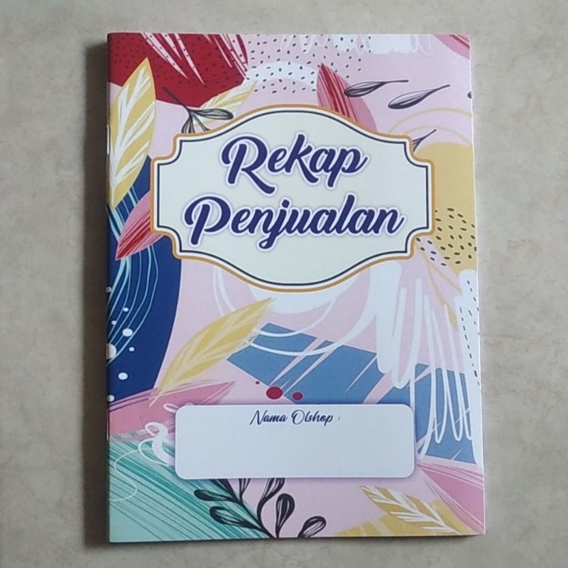 Jual Buku Rekap Penjualan A5 ( seukuran buku tulis ) isi 96 halaman dan ...