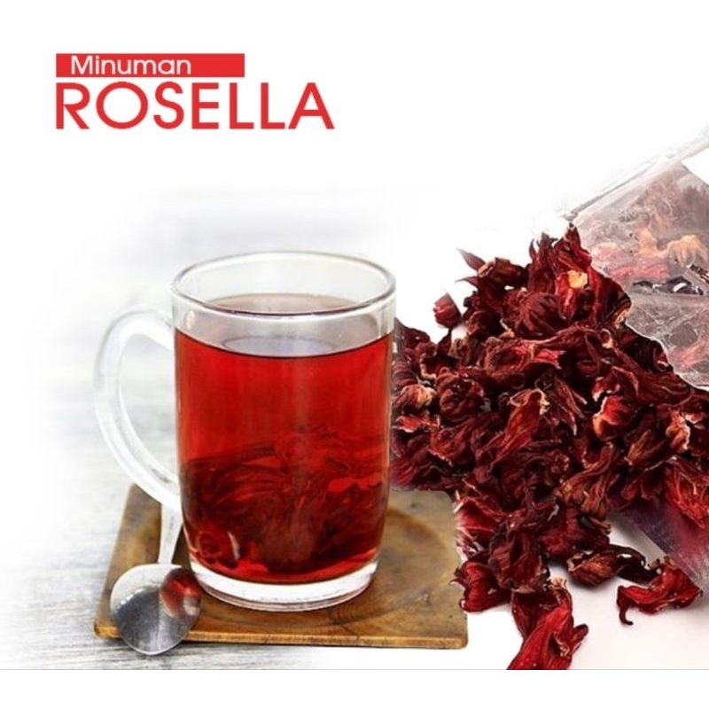 Jual Teh bunga rosella 1kg /teh rosela 1000grm/HIBICUS TEA/ROSELLA TEA/HIBICUS TEA PREMIUM FOOD ...