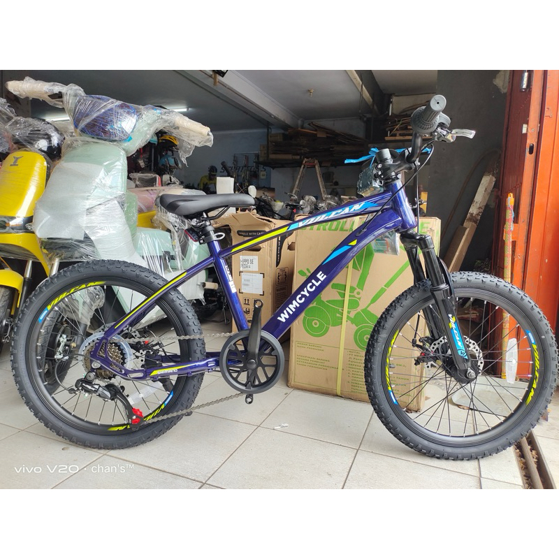 Jual SEPEDA MTB 20 inch WIMCYCLE VULCAN GARANSI RESMI Sepeda Anak ...
