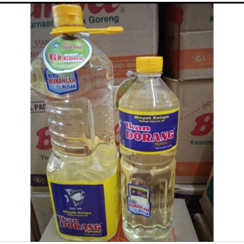 Jual Minyak Goreng Ikan Dorang Spesial Botol 2L exp 2026 | Shopee Indonesia