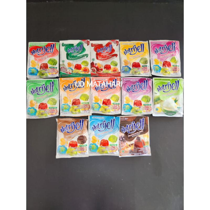Jual Nutrijel All Variant 15gr / Nutrijel Coklat 30gr / Agar Nutrijel ...