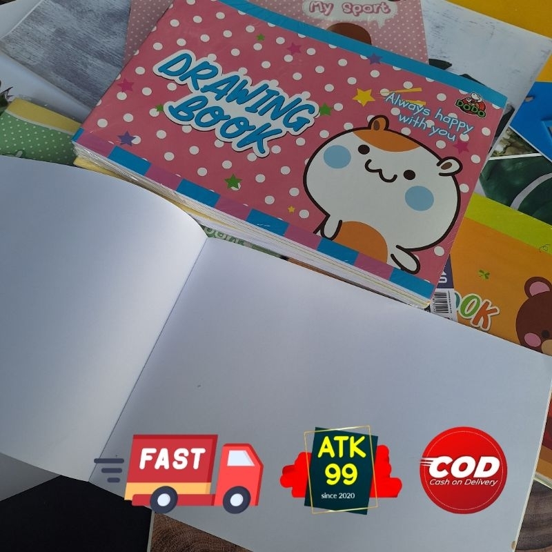 Jual Drawing Book DODO A4/Buku Gambar Isi 10/Alat Melukis Menggambar ...