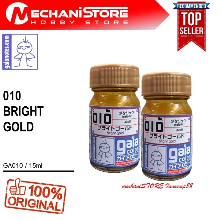 Jual GAIA Color 010 Bright Gold - GaiaNotes Gaia Notes Cat Tank Pesawat ...