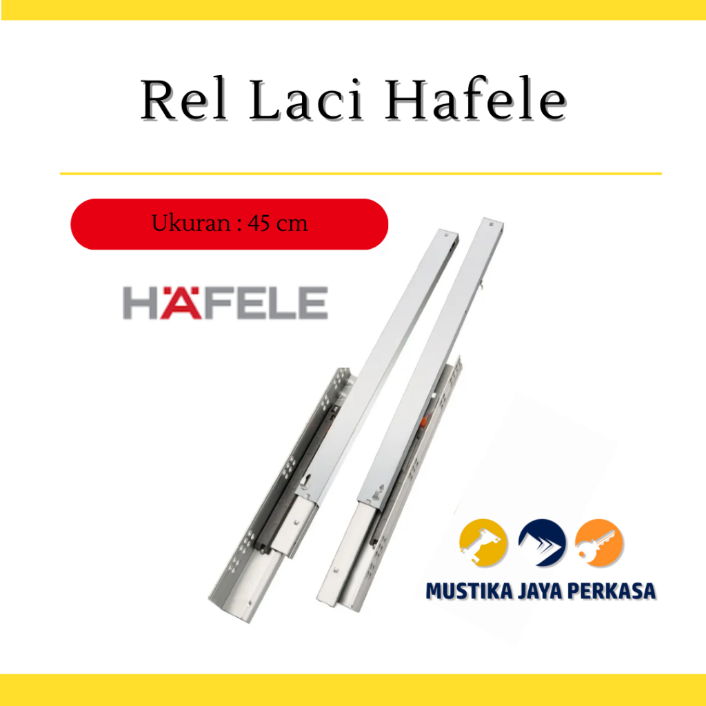 Jual Rel Laci Tandem Hafele 45 cm Kitchen Set Bawah Ekonomis Eropa Awet ...