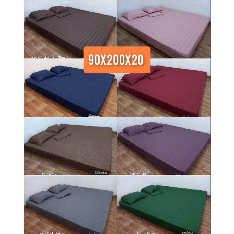 Jual SPREI POLOS EMBOS UKURAN 90x200 MALANG | Shopee Indonesia