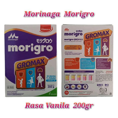 Jual Morinaga Morigro Gromax Vanila 200g - Susu Pertumbuhan | Shopee ...