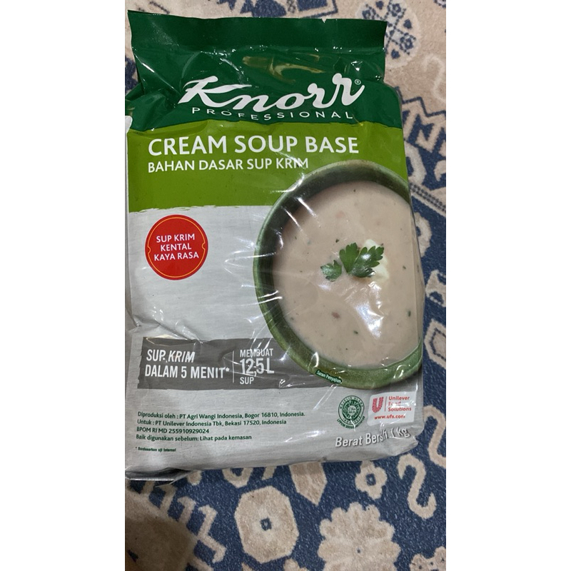 Jual KNORR CREAM OF SOUP BASE 1 KG | Shopee Indonesia