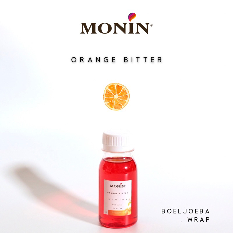 Jual Monin - Orange Bitter Syrup Repack [30, 50, 100] g | Shopee Indonesia