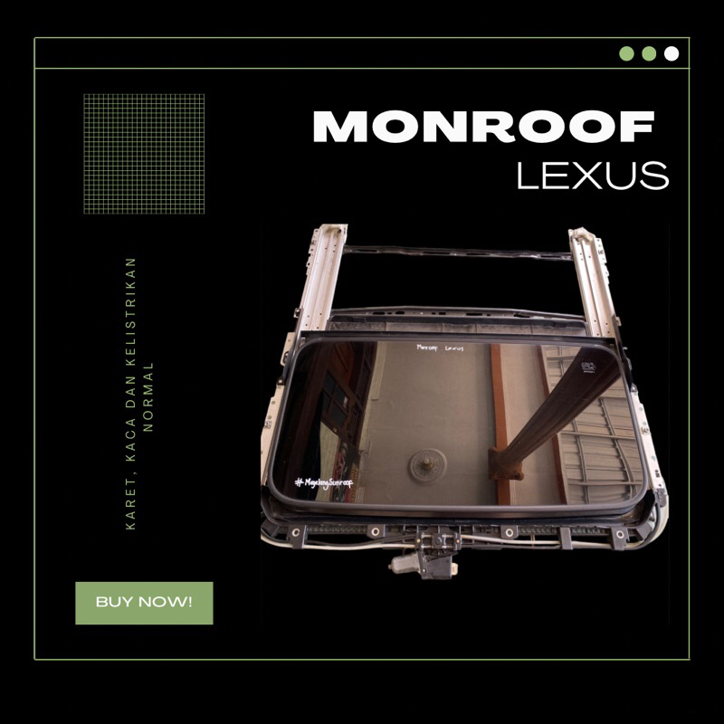 Jual Monroof Mobil Lexus Original | Shopee Indonesia