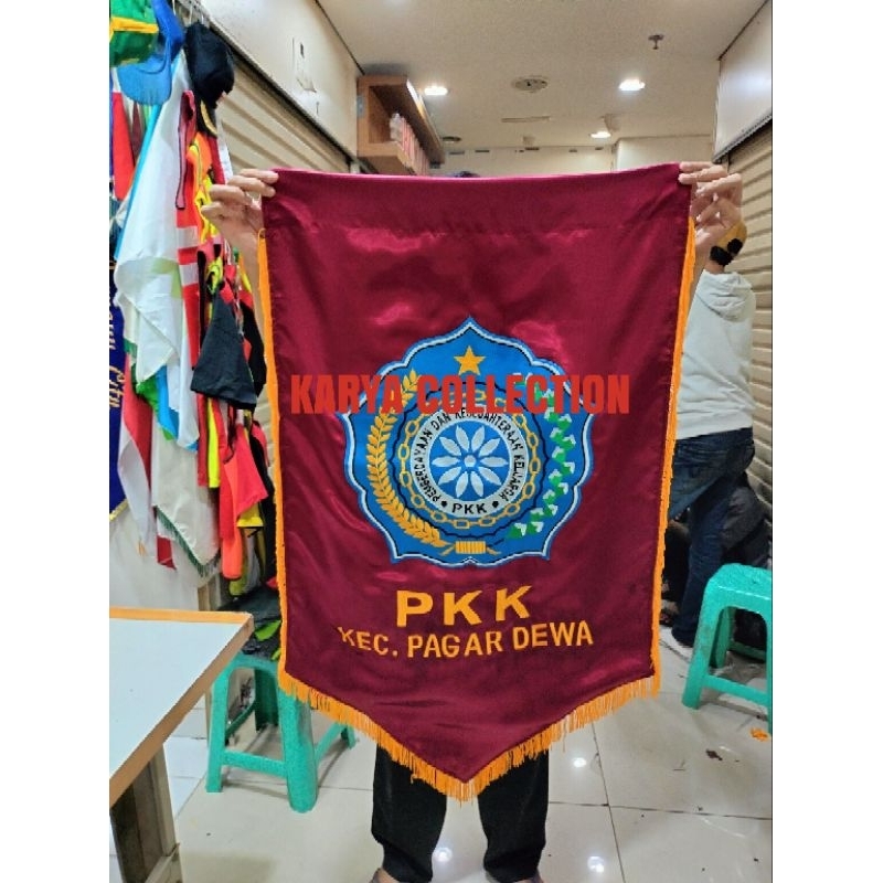 Jual BENDERA VANDEL PKK UKURAN 60×90 BORDIR KOMPUTER | Shopee Indonesia