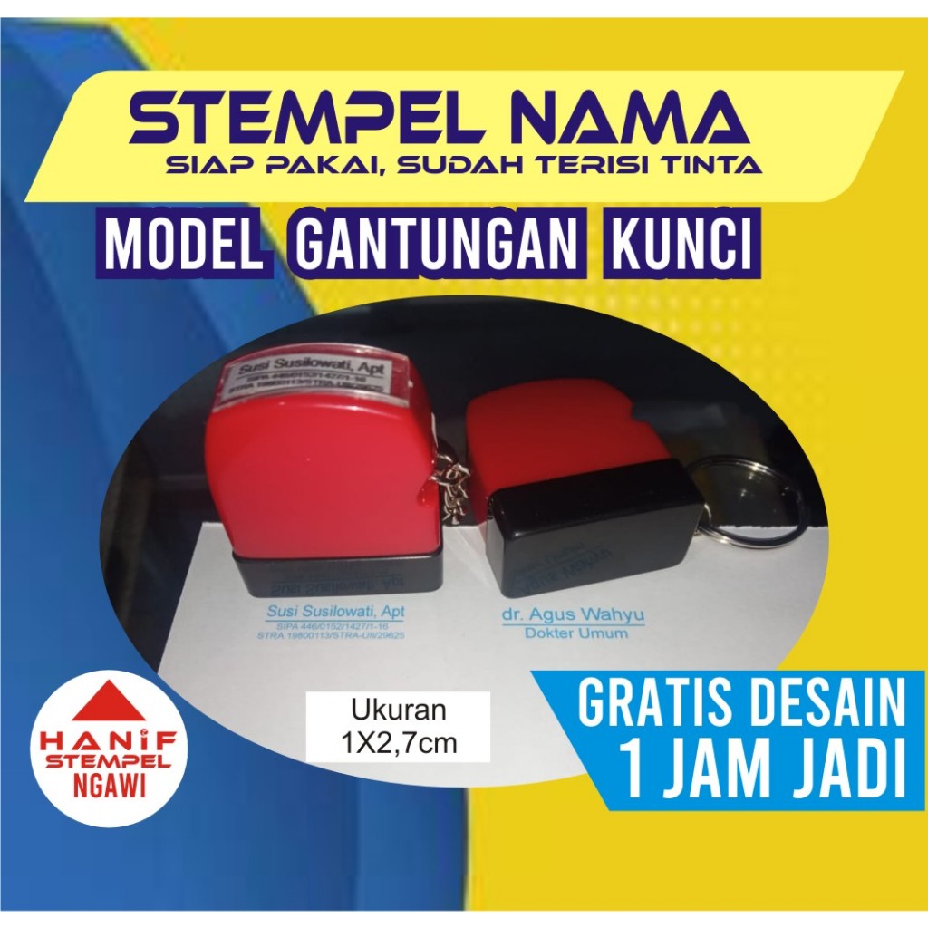Jual STEMPEL NAMA, STEMPEL DOKTER, STEMPEL TTD | Shopee Indonesia