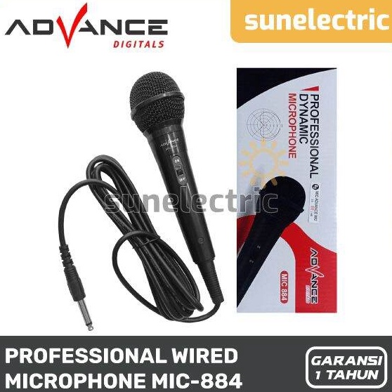Jual ECK Advance MIC884 Mic Karaoke Profesional Dynamic Microphone Mic ...