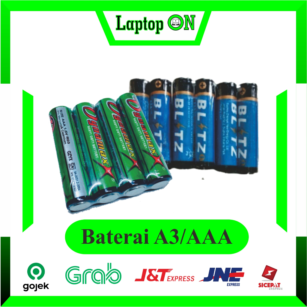 Jual Batrai A3 / Battrey A3 / AAA | Shopee Indonesia