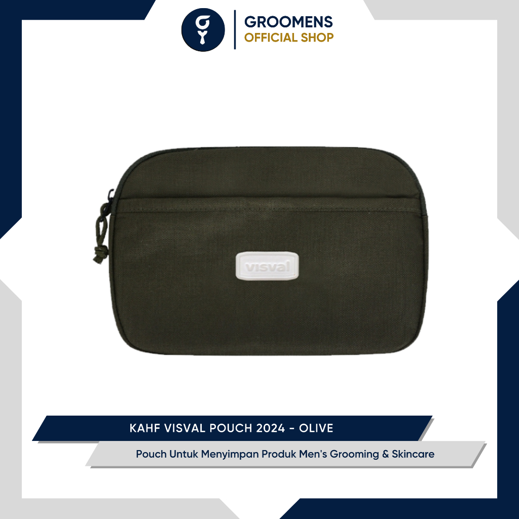 Jual [Gift Not For Sale] Kahf Visval Pouch 2024 - Olive | Shopee Indonesia
