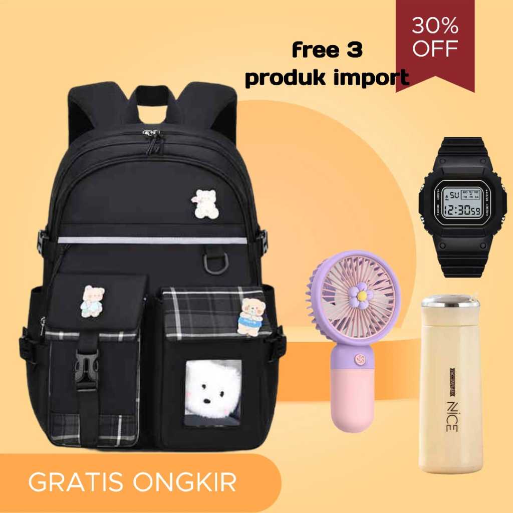 Jual Flase.Id Official - TAS RANSEL MIKA TAS RANSEL SEKOLAH SD SMP SMA MODEL TERBARU MUAT BANYAK ...