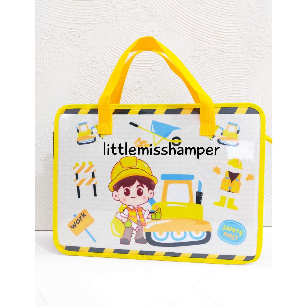 Jual ART B2L Ready Satuan Zipper Organizer Bag Folder Bag Document buku ...