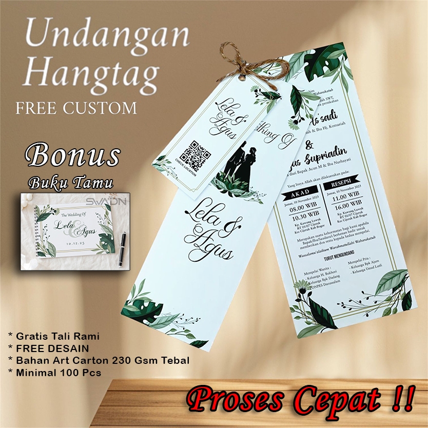 Jual UNDANGAN PERNIKAHAN / UNDANGAN PERNIKAHAN MURAH / UNDANGAN ...