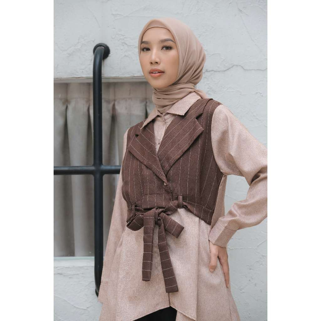 Jual Dya_id - Faida Coffe New Blouse atasan Wanita | Shopee Indonesia